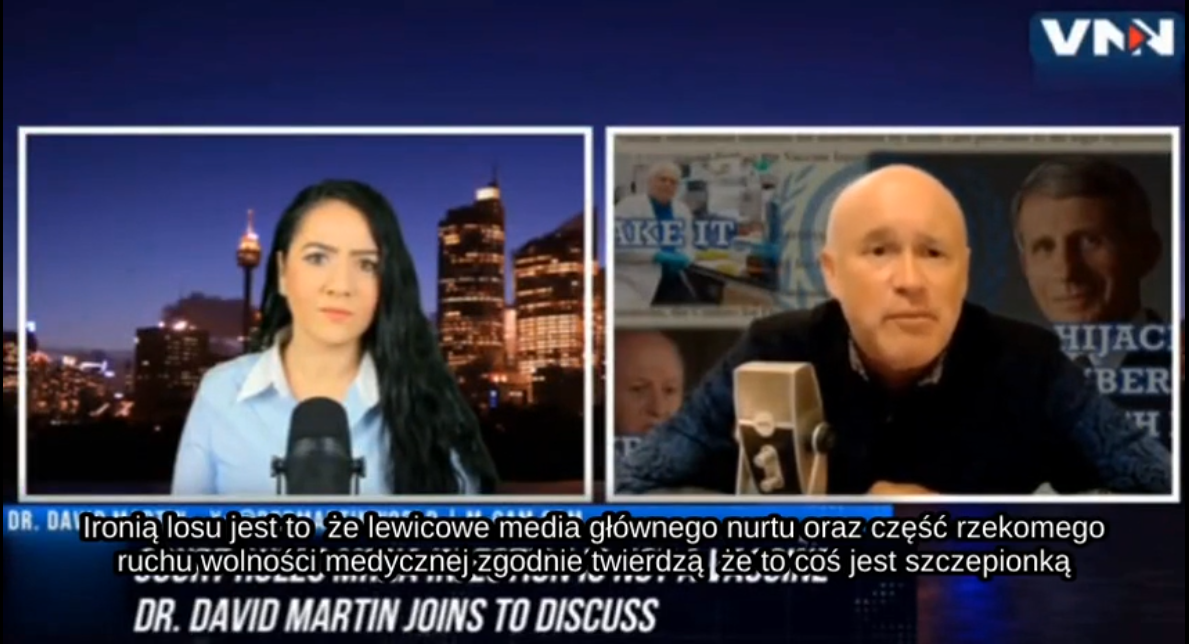 Dr David Martin omawia fakty, dlaczego zastrzyki z mRNA NIE są ...